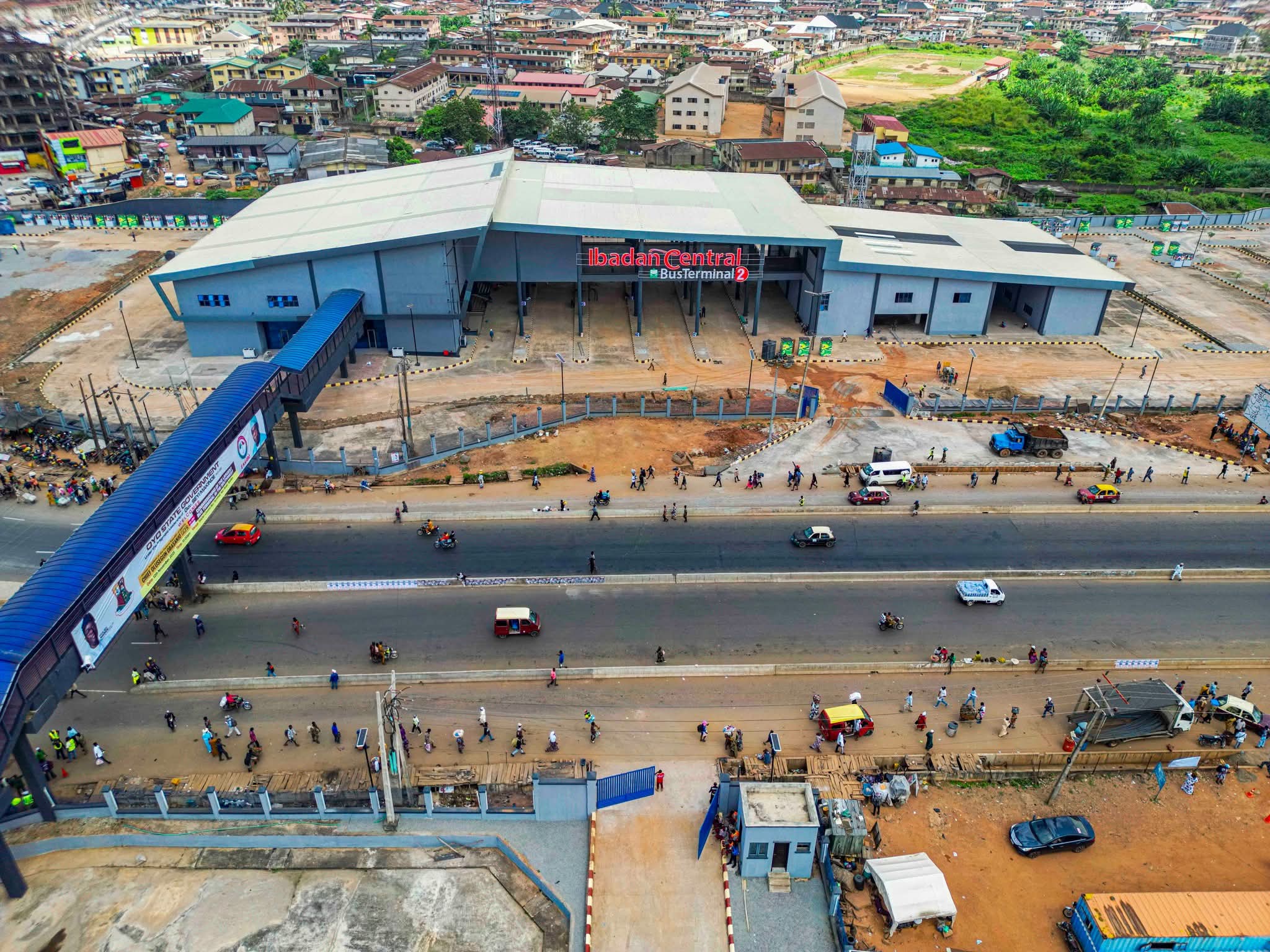 Ibadan Bus Terminal Commissioned As Obasanjo Hails Makinde's People-centered Projects
