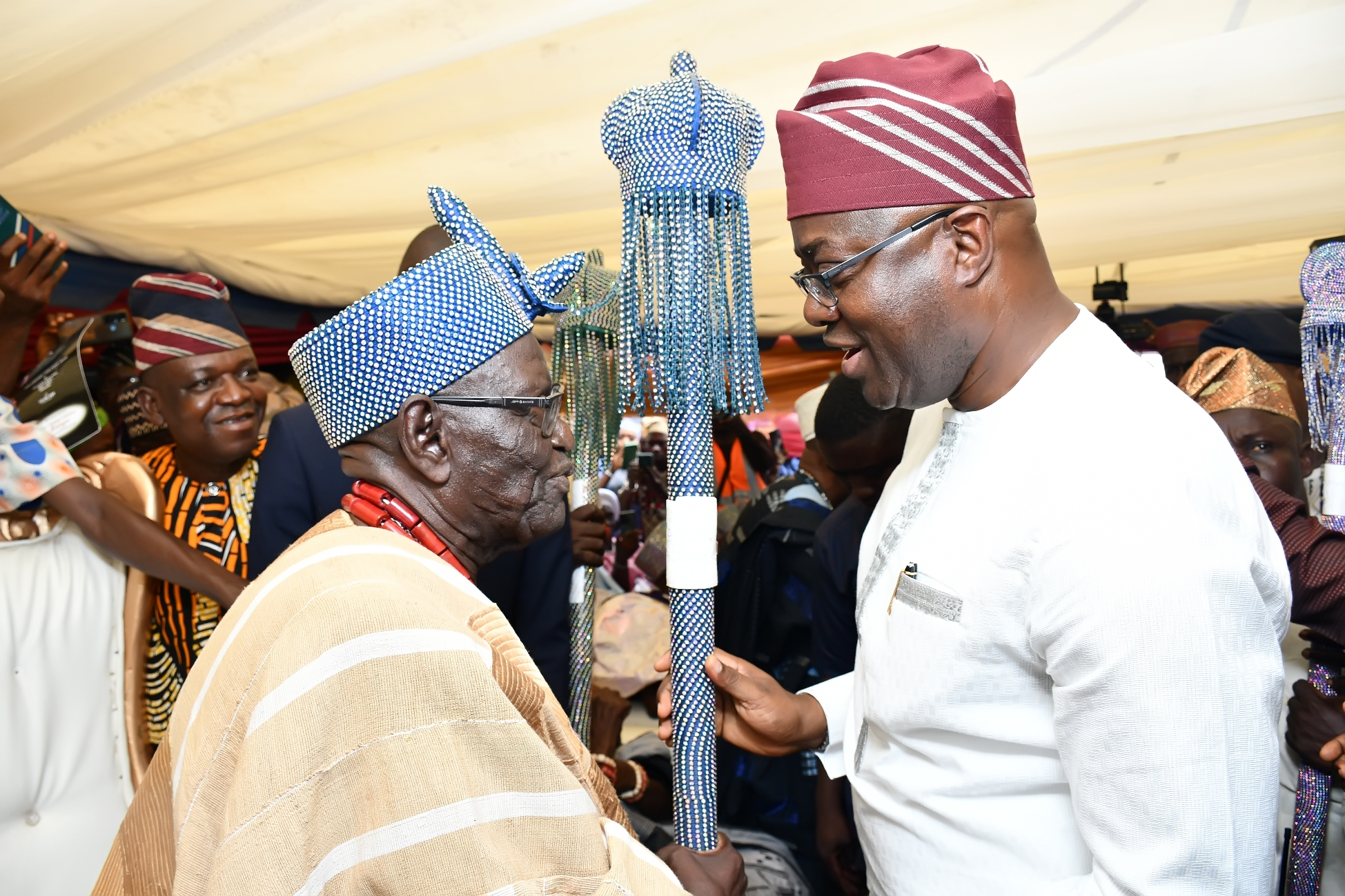 Makinde, Olubadan Crown 10 Ibadan High Chiefs As Obas