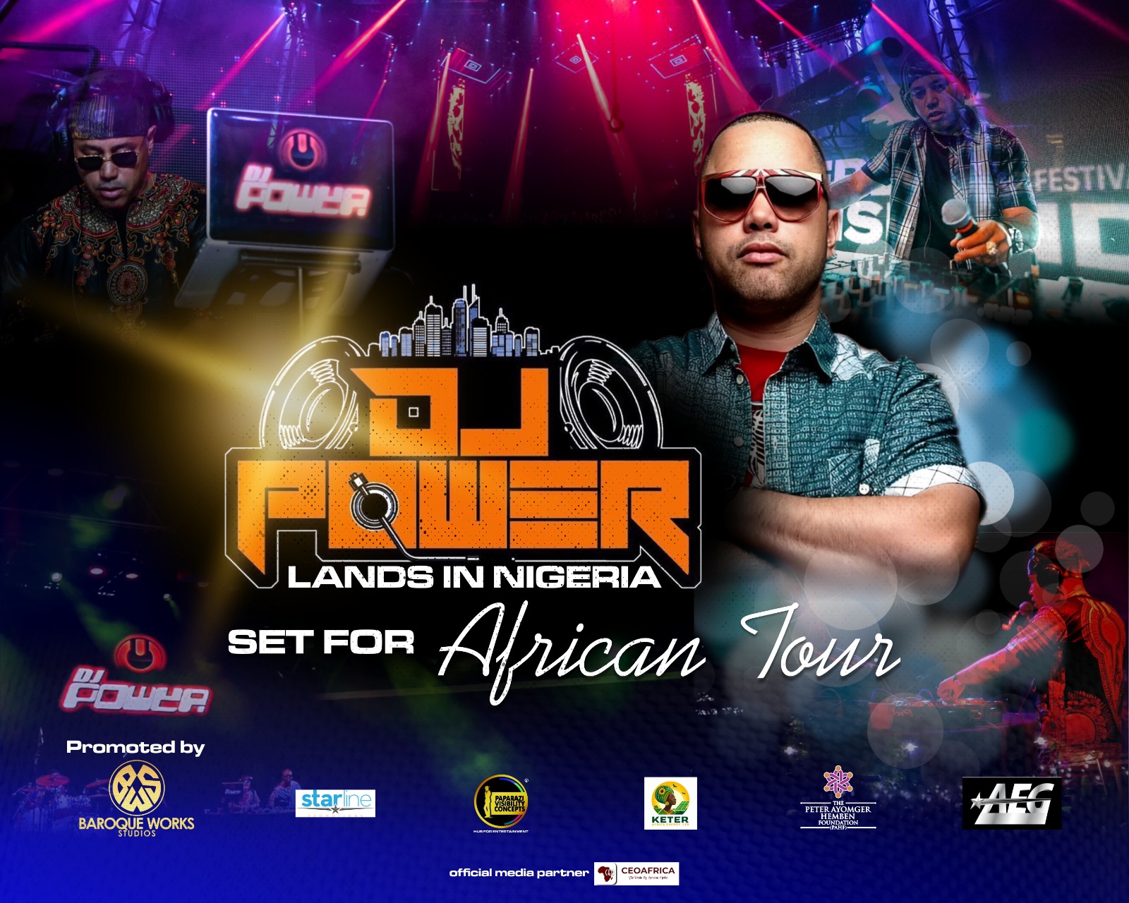Canadian Entertainer, DJ Power, Storms Lagos, To Embark On African Tour