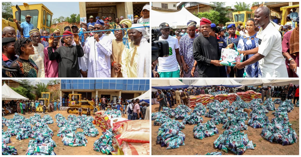 Food Security: Reps Member, Remi Oseni, Procures N120m Earthmoving ...